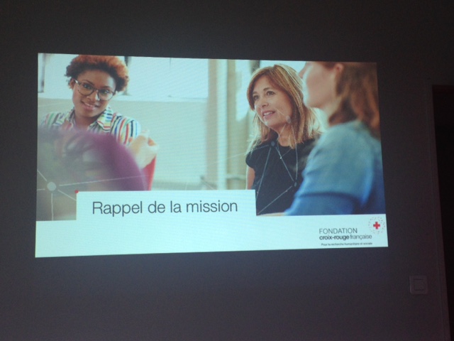 Présentation finale des étudiants de l’ISTEC - Fondation Croix-Rouge