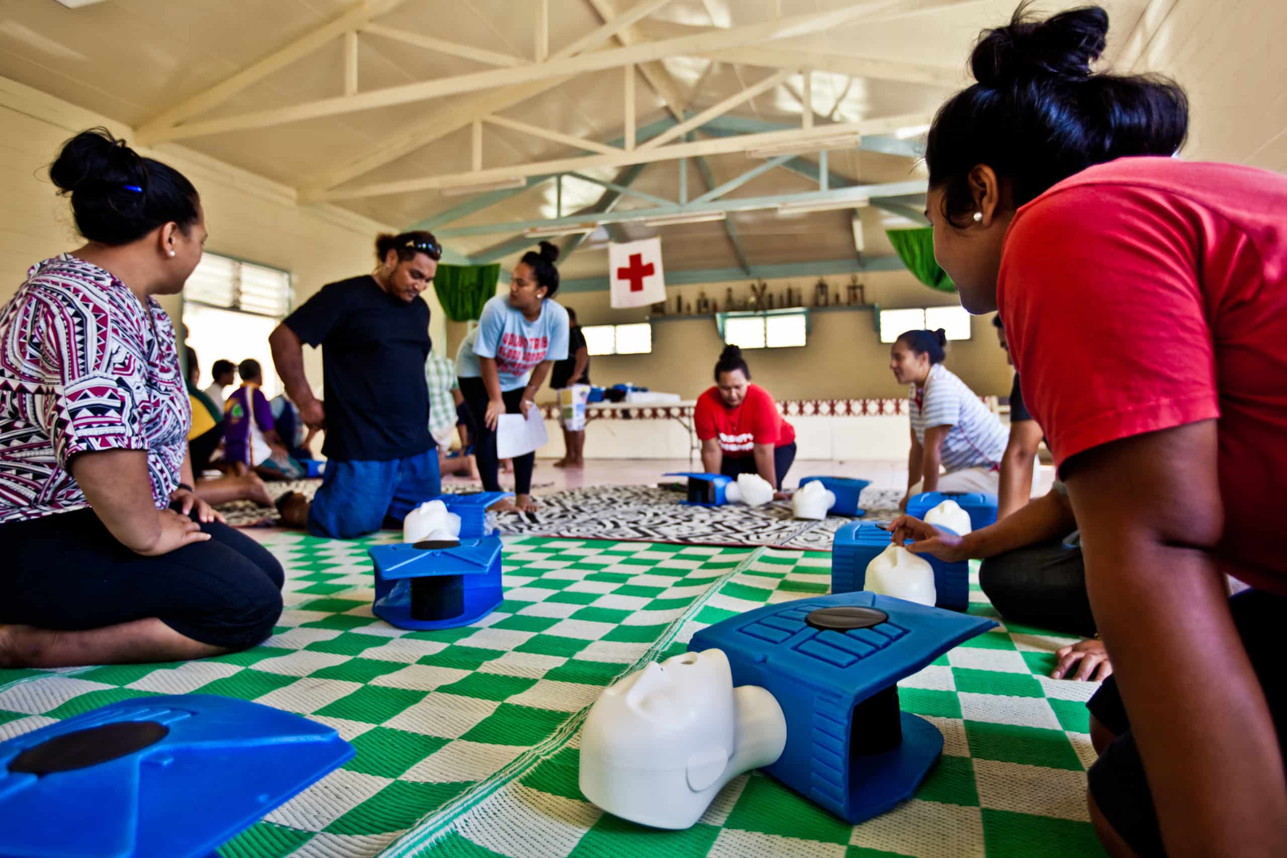 Efficiency of hybrid first aid training – Fondation Croix-Rouge